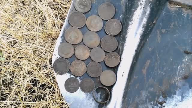 Кошелек старинных монет на месте бывшей мельницы