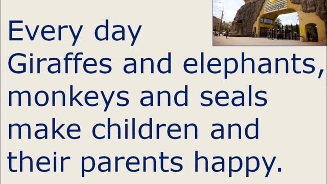 The Moscow Zoo, City Stars 3, module 8, ex  2 p  70