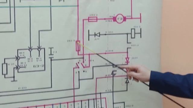 Осинцев И.А. ВЛ10 КРП. Нормальный режим работы панели управления ПУ 037