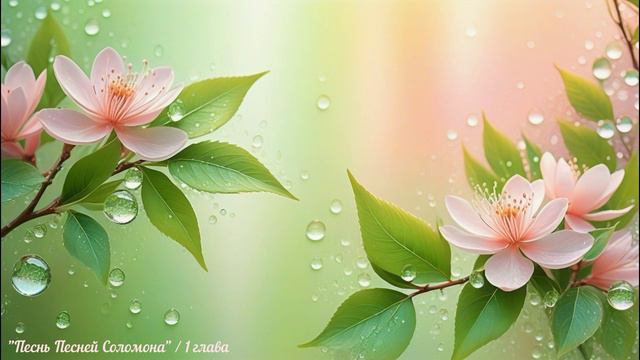"Песнь Песней Соломона" / 1 ГЛАВА