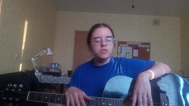 Тренировка на гитаре. Бренчание ритма