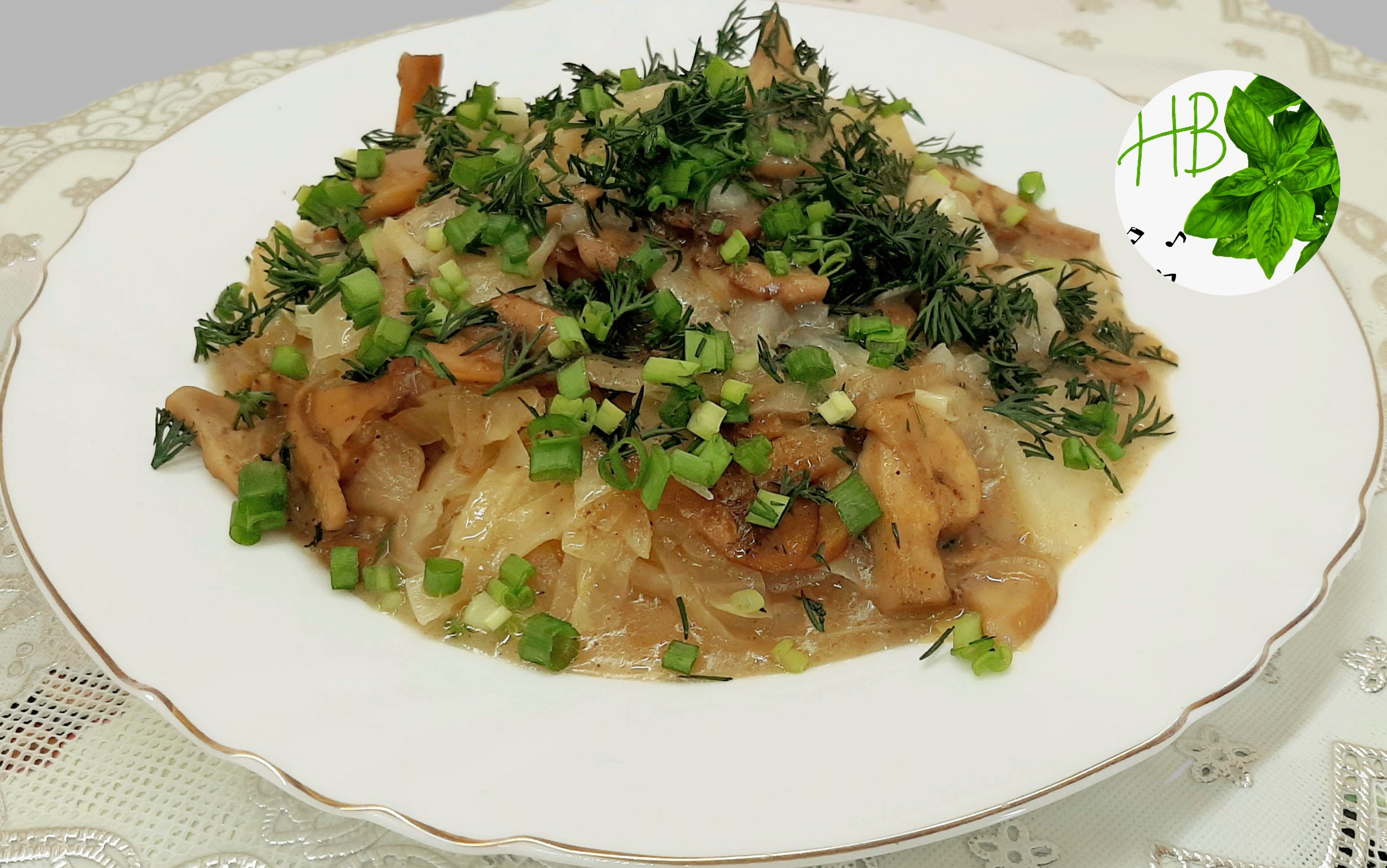 КАПУСТА с ГРИБАМИ и КАРТОФЕЛЕМ в духовке.