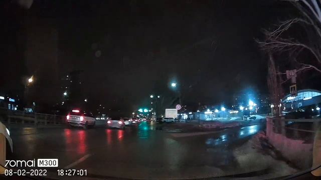 Видеорегистратор 70Mai DASH CAM M300 ночь.mp4