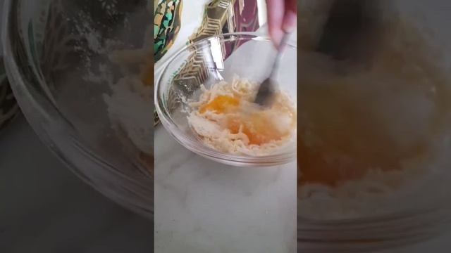 Кокосовые вафли с клубникой