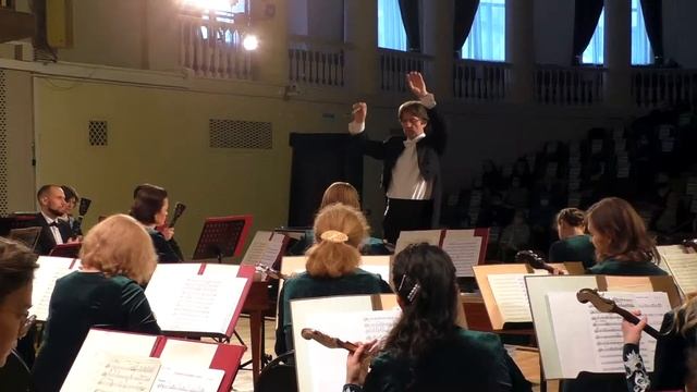 Академический оркестр русских народных инструментов им.Н.Н. Некрасова. Главный дирижер А.В. Шлячков