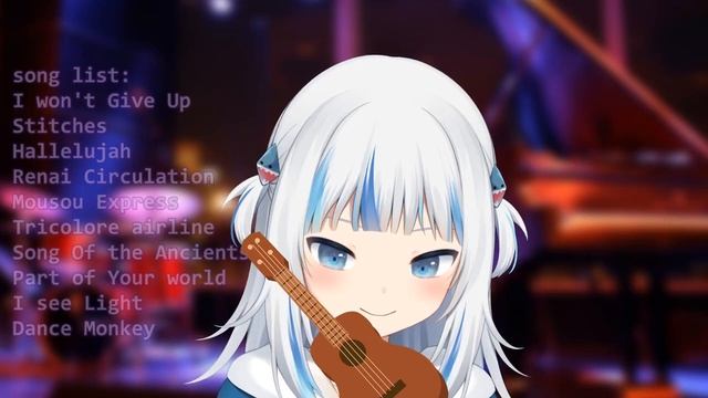 [Hololive - Gawr Gura] How Far I'll Go | Moana (japanese version)