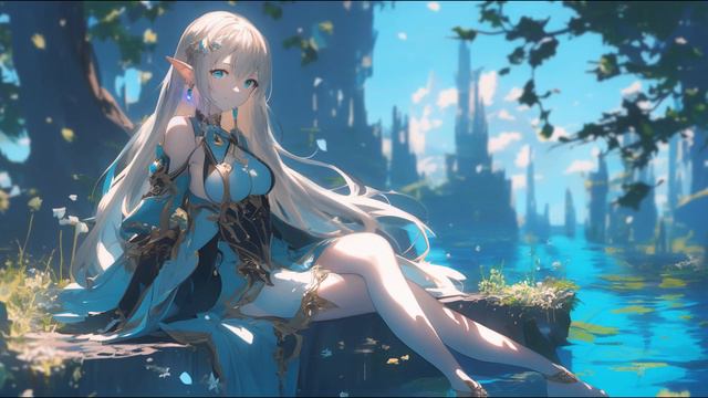 Celtic music - 053 - Relaxing Medieval Music –An adventurer is resting on the lakeside. Celtic Music