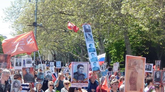 БЕССМЕРТНЫЙ ПОЛК - 2022. Севастополь. ФОТОЛЕНТА