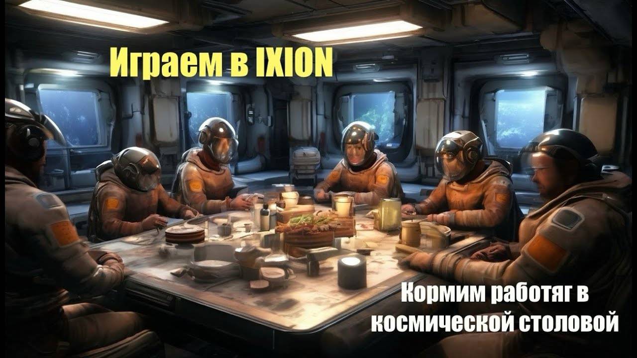 IXION - человечество покинуло землю. Управляем колонией