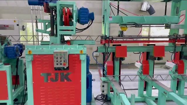 Станок для сварки треугольных каркасов TJK SJL-300T18X