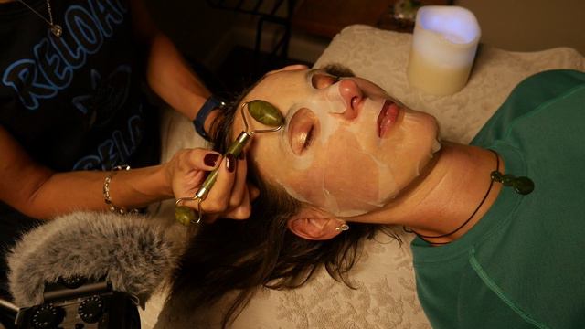 Засыпай под мой голос АСМР - уход за кожей лица