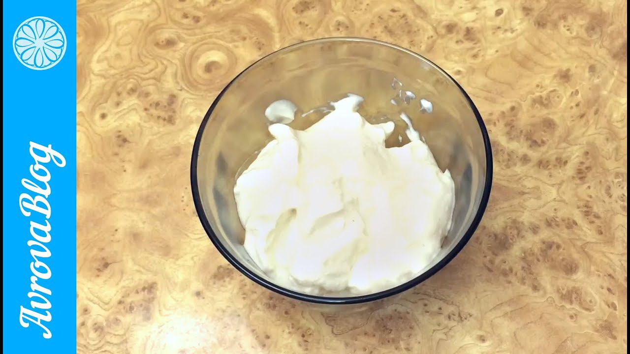 Настоящий домашний майонез (постный)