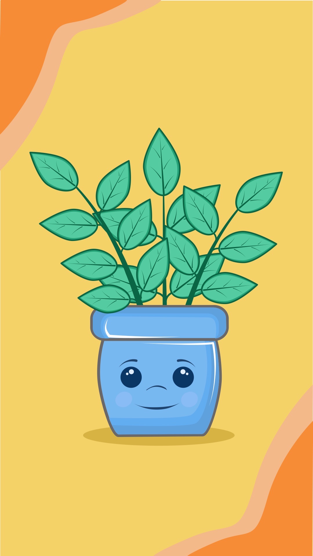 Рисую цветок. Vectornator (ускорено)