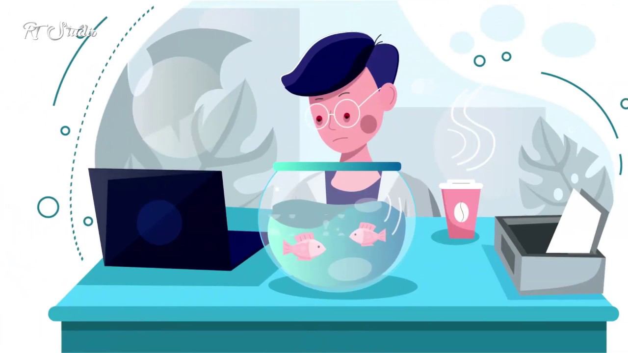 Персонажная анимация для World Sci Pub