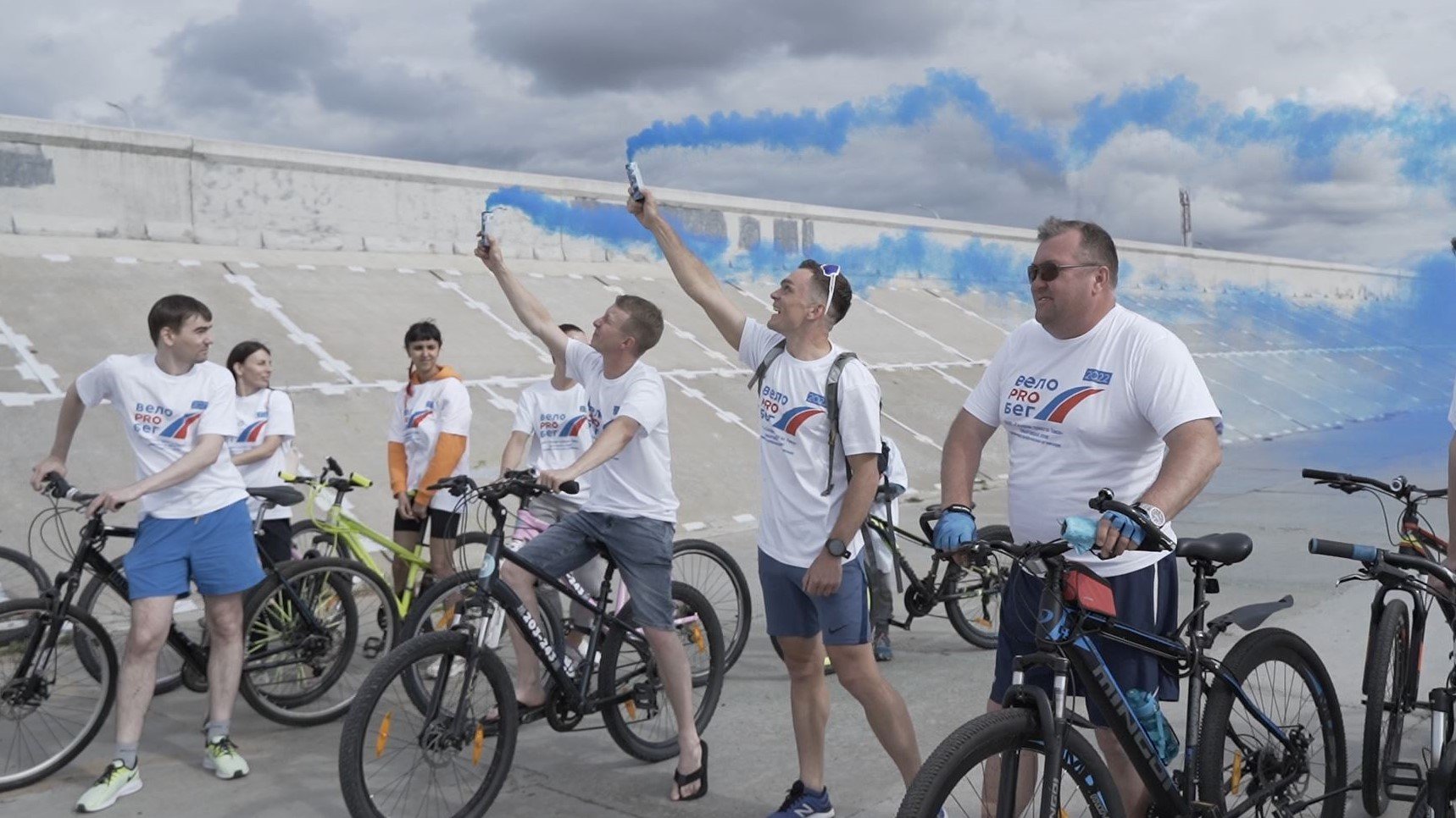 Юбилейный велопробег «Газпром трансгаз Томск» в Хабаровске