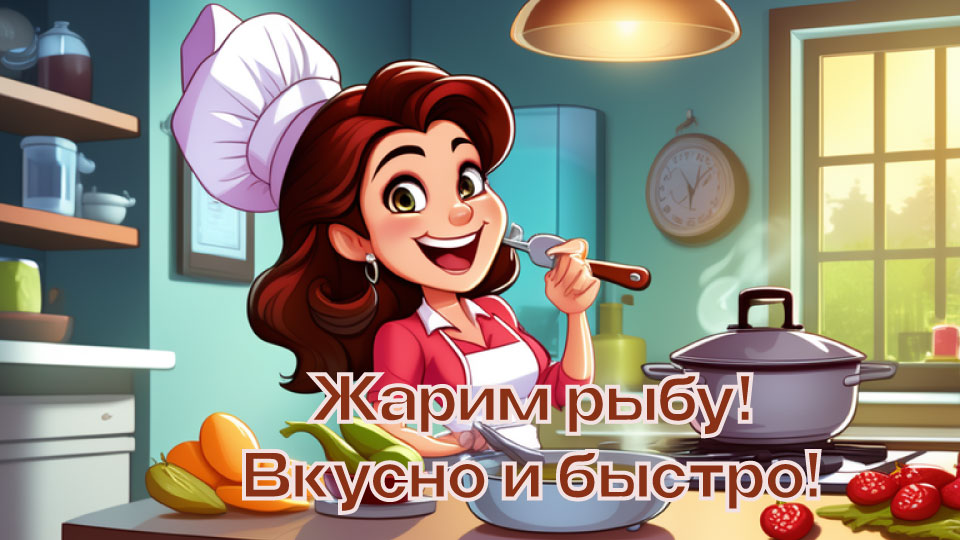 Жарим рыбу, вкусно и быстро!