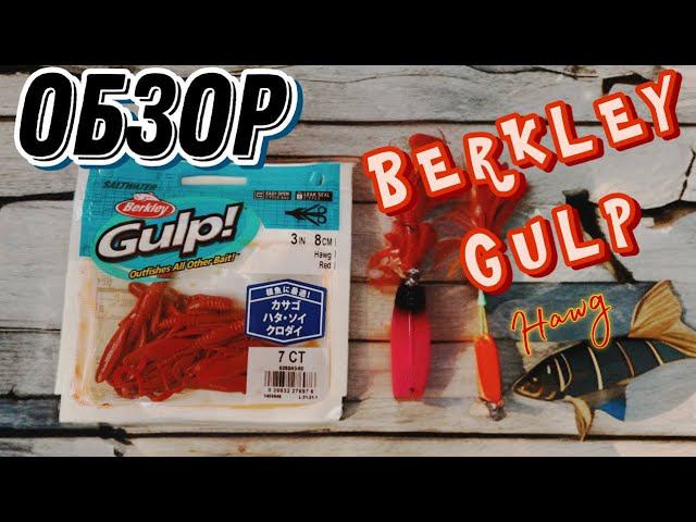 Berkley Galp Hawg. Краткий обзор уловистого морского силикона!