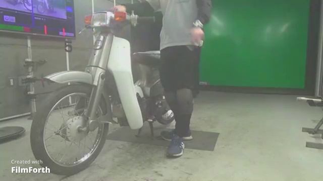 Мотоцикл minibike дорожный Honda C50 Super Cub E рама AA01 питбайк скуретта багажник пробег 16 т.км