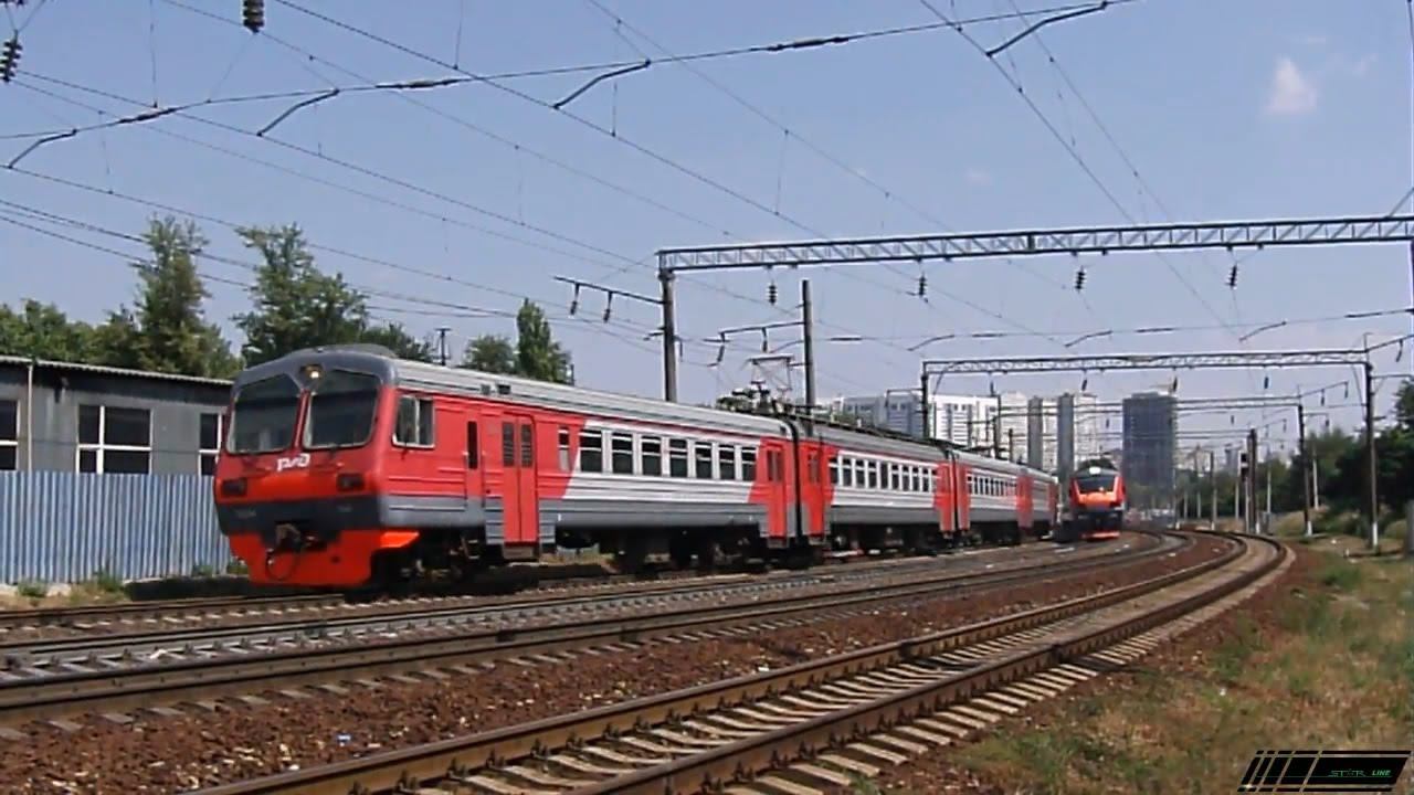 "Обгон демихом" // РЖД ЭД9М-0118, РЖД ЭП20-021