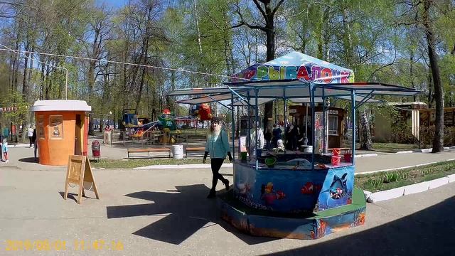 Прогулка в парке г. Пензы