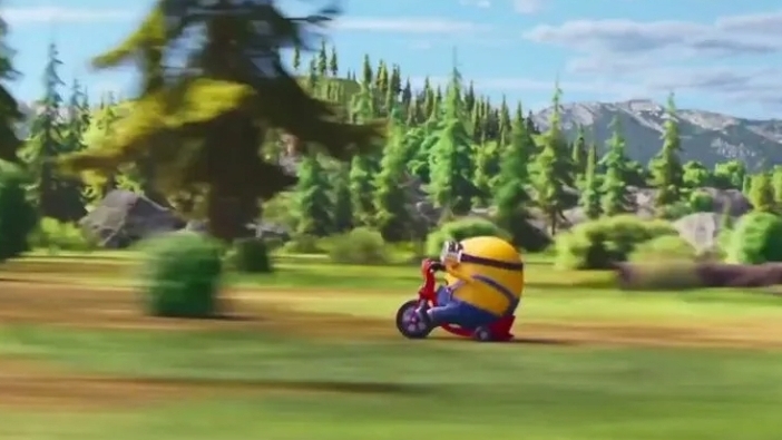 миньон едет. пародия