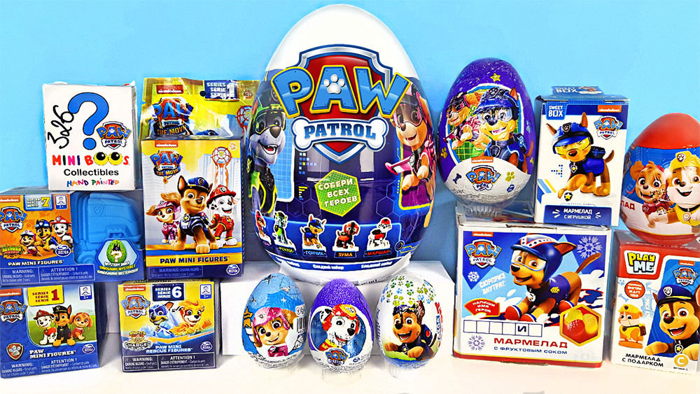 ЩЕНЯЧИЙ ПАТРУЛЬ Mix! СЮРПРИЗЫ новые серии ИГРУШКИ мультик PAW PATROL 2022 Kinder Surprise unboxing