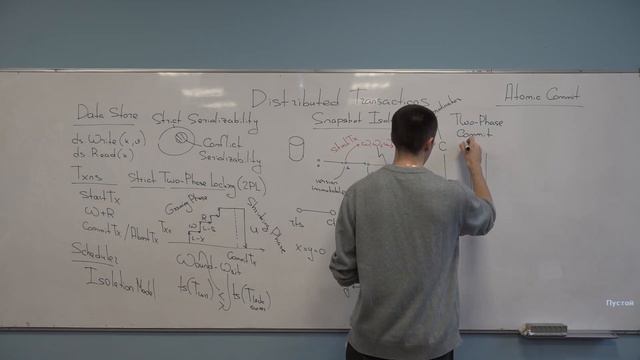 TFTDS  Лекция 12  Распределенные транзакции в Google Spanner