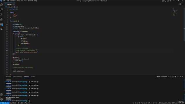 7. Golang: Wait Groups Synchronization and Completion