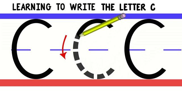 Write the Letter C