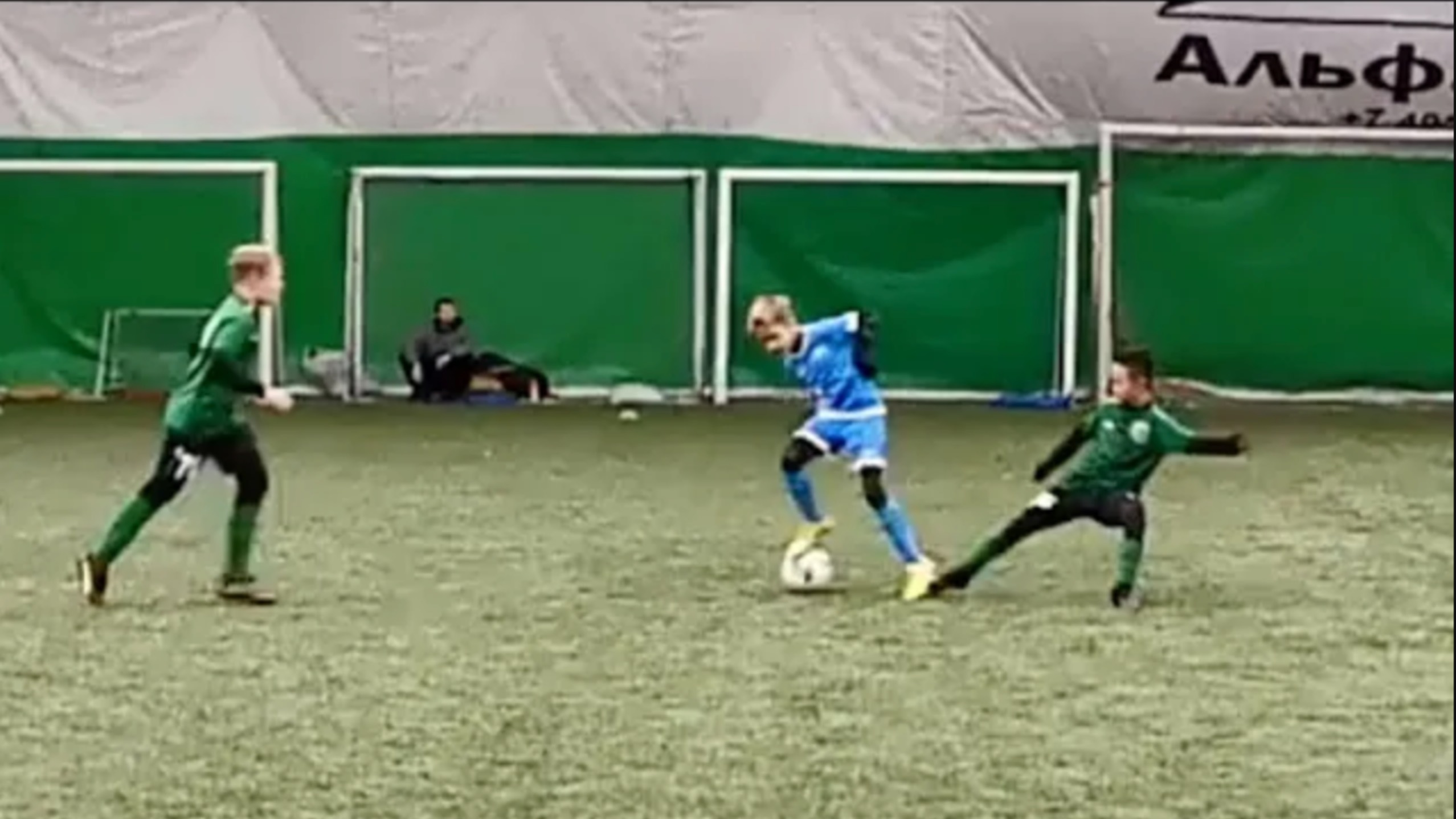 Финт Зидана Двойной Зеркальный