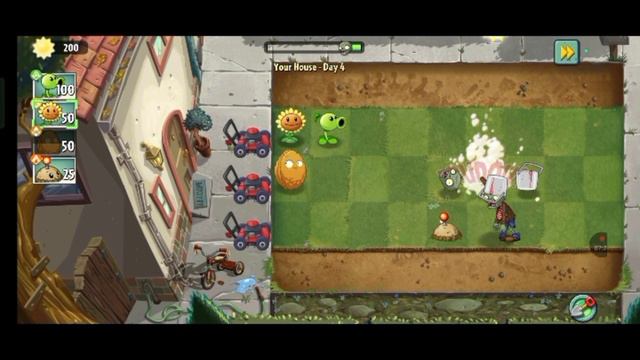 Растения против зомби 2 первые 5 уровеней.