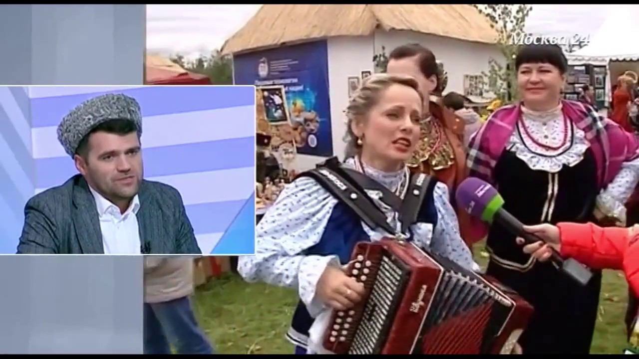 Казарла в Царицыно. Интервью телеканалу Москва 24.