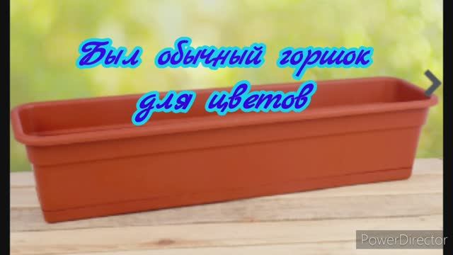 Преображение обычного цветочного горшка!