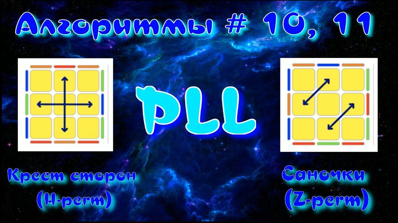 PLL АЛГОРИТМЫ | КРЕСТ СТОРОН | САНОЧКИ | МЕТОД ФРИДРИХ