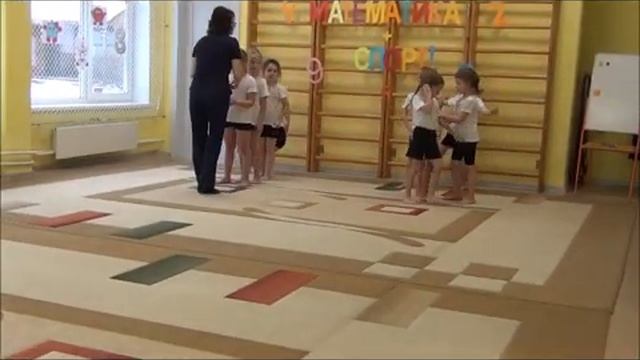 «Весёлые математические старты». ДОУ № 89