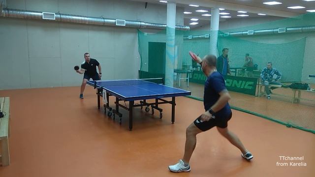 Встреча Качан А.(533)-Коркин С.(486) турнир в клубе  TT House 11.09.22.