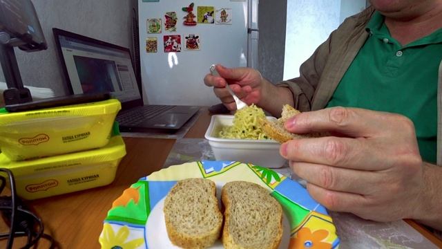 Роллтон- домашняя лапша. #влог #мужскаякухня #еда