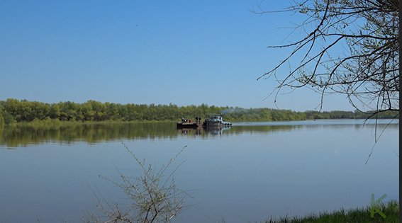 Остров Кабаний. Весна. Половодье.