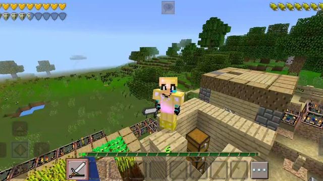 10 дней выживание в зомби апокалипсисе в майнкрафт. День 8.