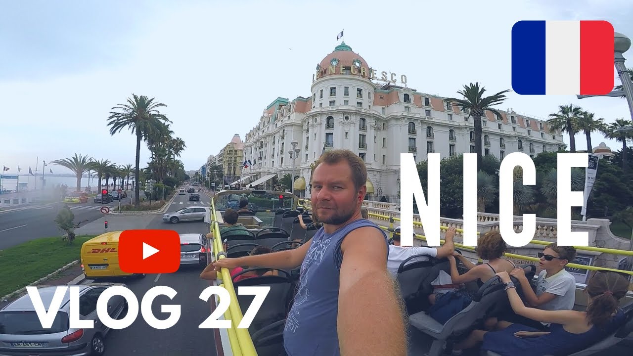 City Sightseeing по НИЦЦЕ ФРАНЦИЯ FRANCE NICE VLOG 27 Заключительная серия (Сезон 6) Kolodin TV