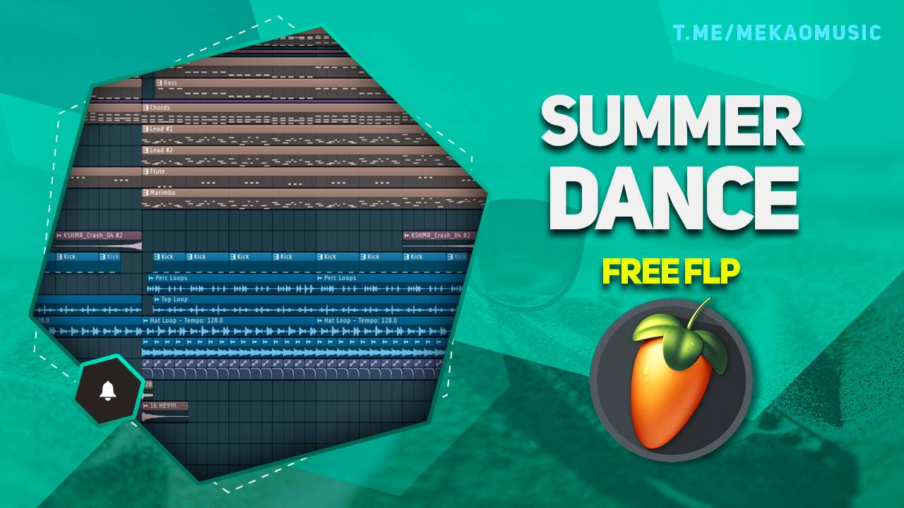 Summer House в FL Studio 20 (+Free FLP)