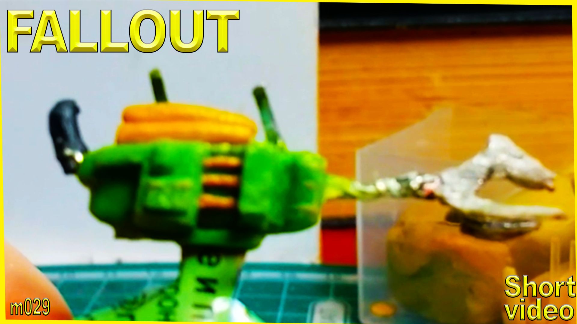 Лепка плазменной пушки из игры Fallout.