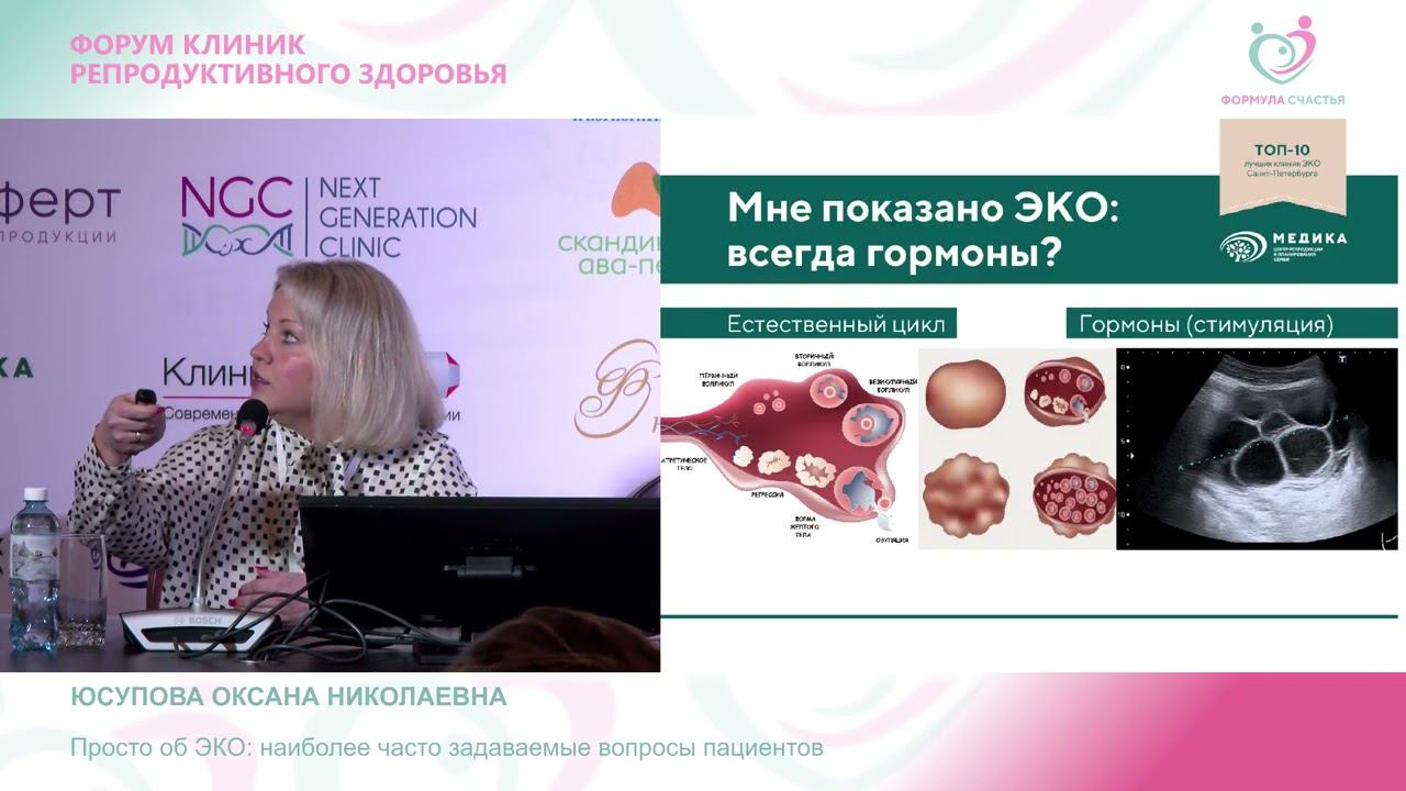 Юсупова О.Н. «Наиболее часто задаваемые вопросы репродуктологу»