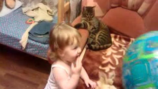 2008.10.12 Настя, дед, кот