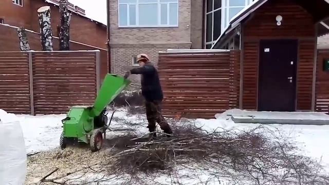Дробилки веток