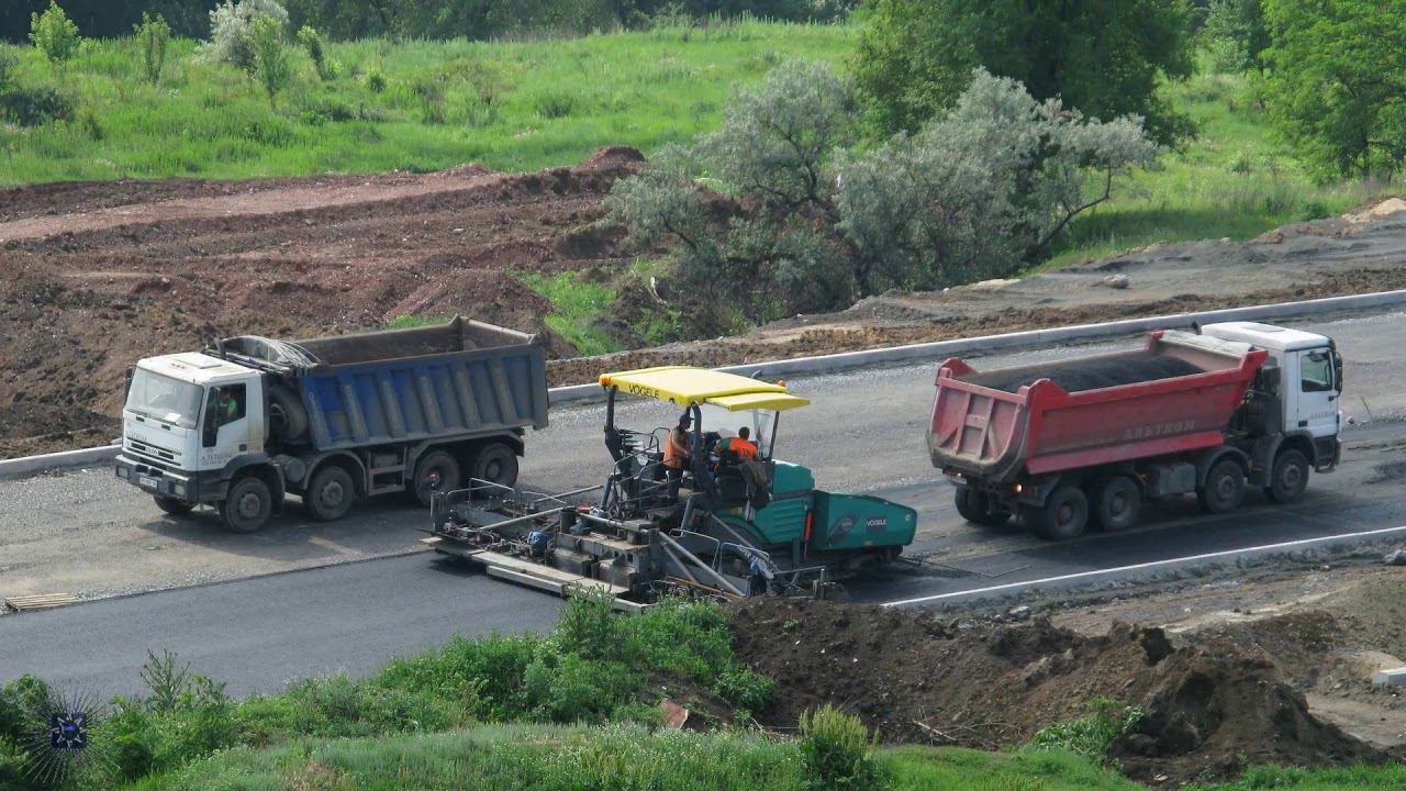 Донецк шахтерский - строительство объездной дороги (м-р Гладковка; 2011-2012)