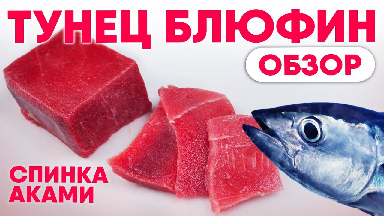 Тунец БЛЮФИН. Обзор премиальной деликатесной рыбы от компании Мореодор