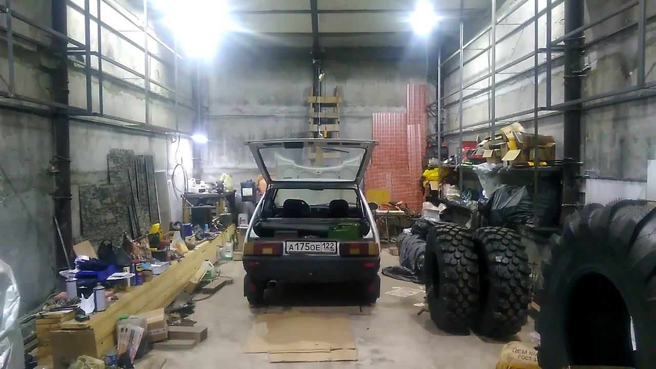 Как обогреть гараж? Промерзание стен и перекрытия.