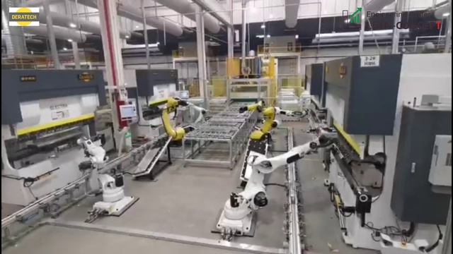 Автоматическое производство лист гибка робот New Press Break Robot