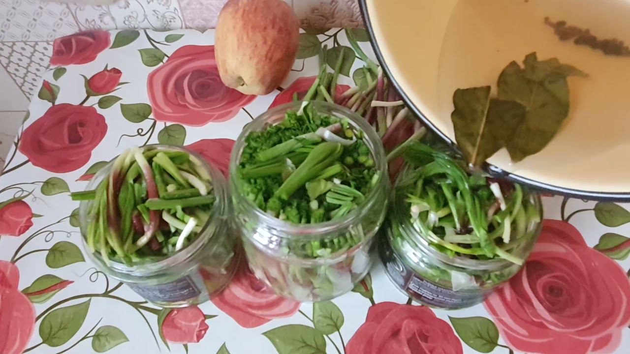 Колба в рассоле.